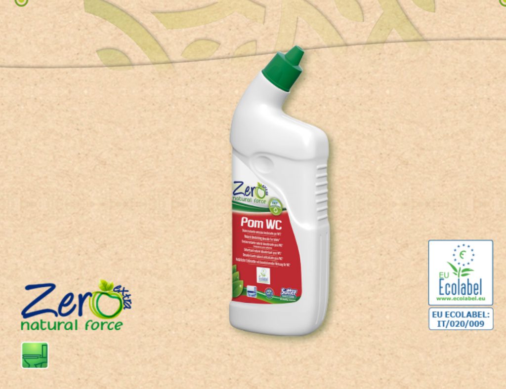 POM WC (Zero) ECOLABEL – Flacone 750 ml – Evesas