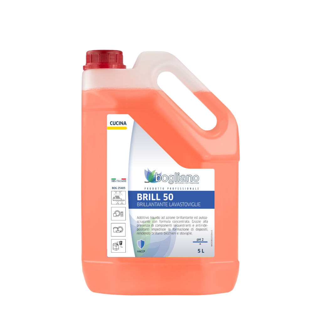 BRILL 50 – BRILLANTANTE LAVASTOVIGLIE Tanica 5 lt – Evesas